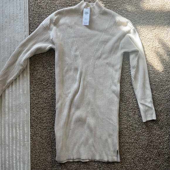 Abercrombie & Fitch | Dresses | Abercombie Fitch Cream Super Soft Sweater Dress Size M | Poshmark